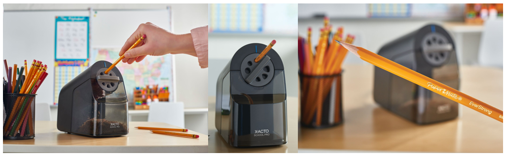 How do I replace cutters on the X-ACTO School Pro Pencil Sharpener?